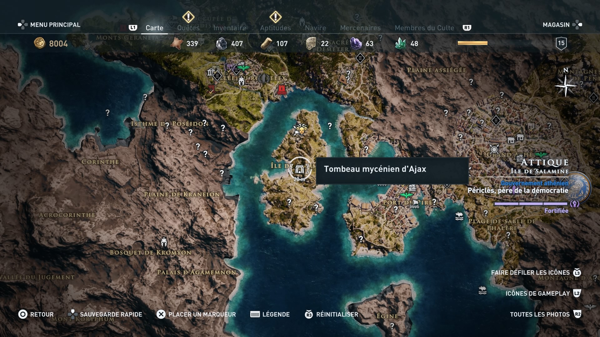 [Soluce] Assassin's Creed Odyssey : Les Tombeaux & Stèles [FR]