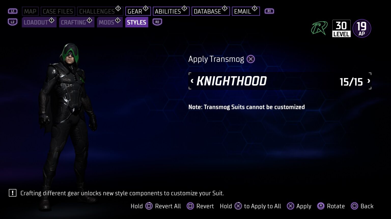 [Guide] Gotham Knights : How to unlock all Transmog Suits