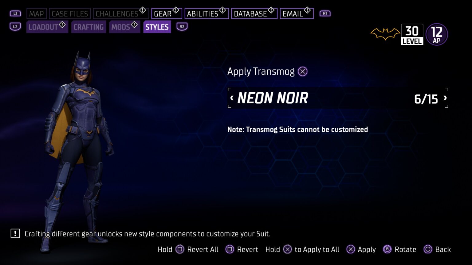 [Guide] Gotham Knights : How to unlock all Transmog Suits