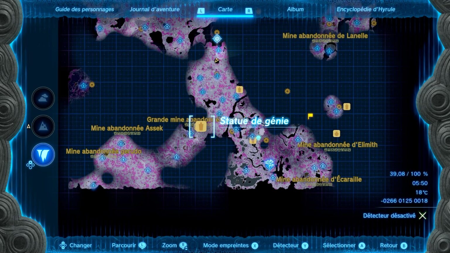 [Soluce] Zelda Tears of the Kingdom : Les statues de Génie [FR]