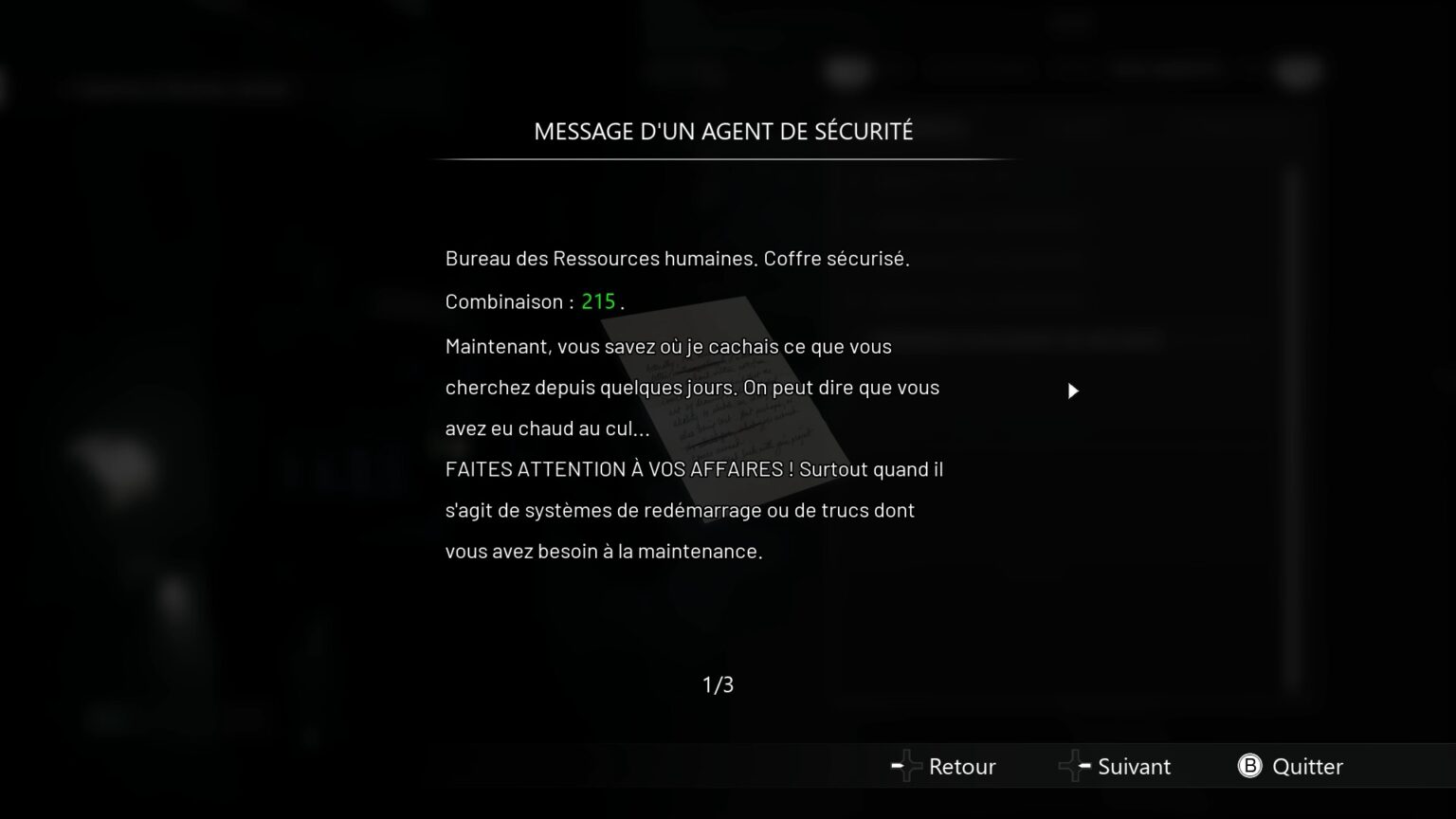 [Guide] Daymare 1994 Sandcastle : Complete Walkthrough [EN]